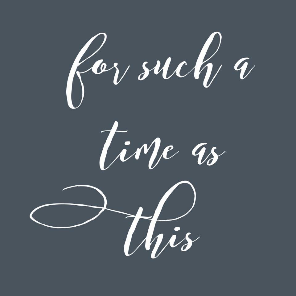 You are chosen “For such a time as this” – She Leads With Love